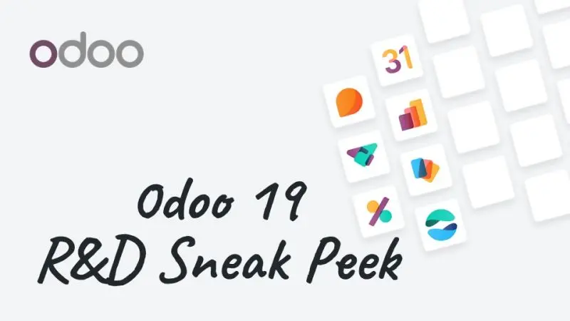 Odoo 19 Sneak Peek